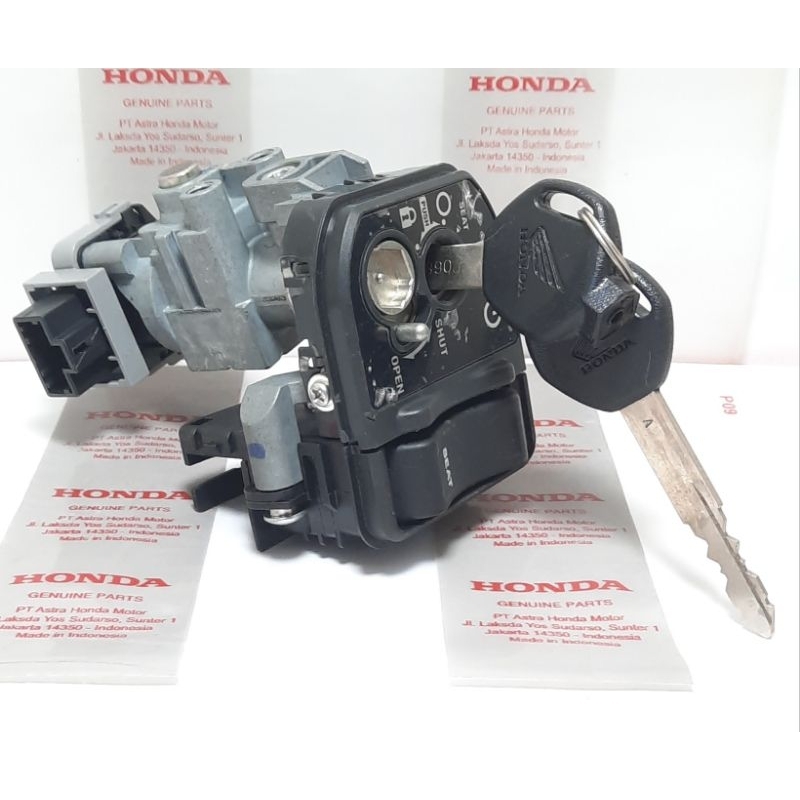 Jual KUNCI KONTAK ASSY ASLI ORIGINAL HONDA AHM K1A MOTOR BEAT DELUXE ...