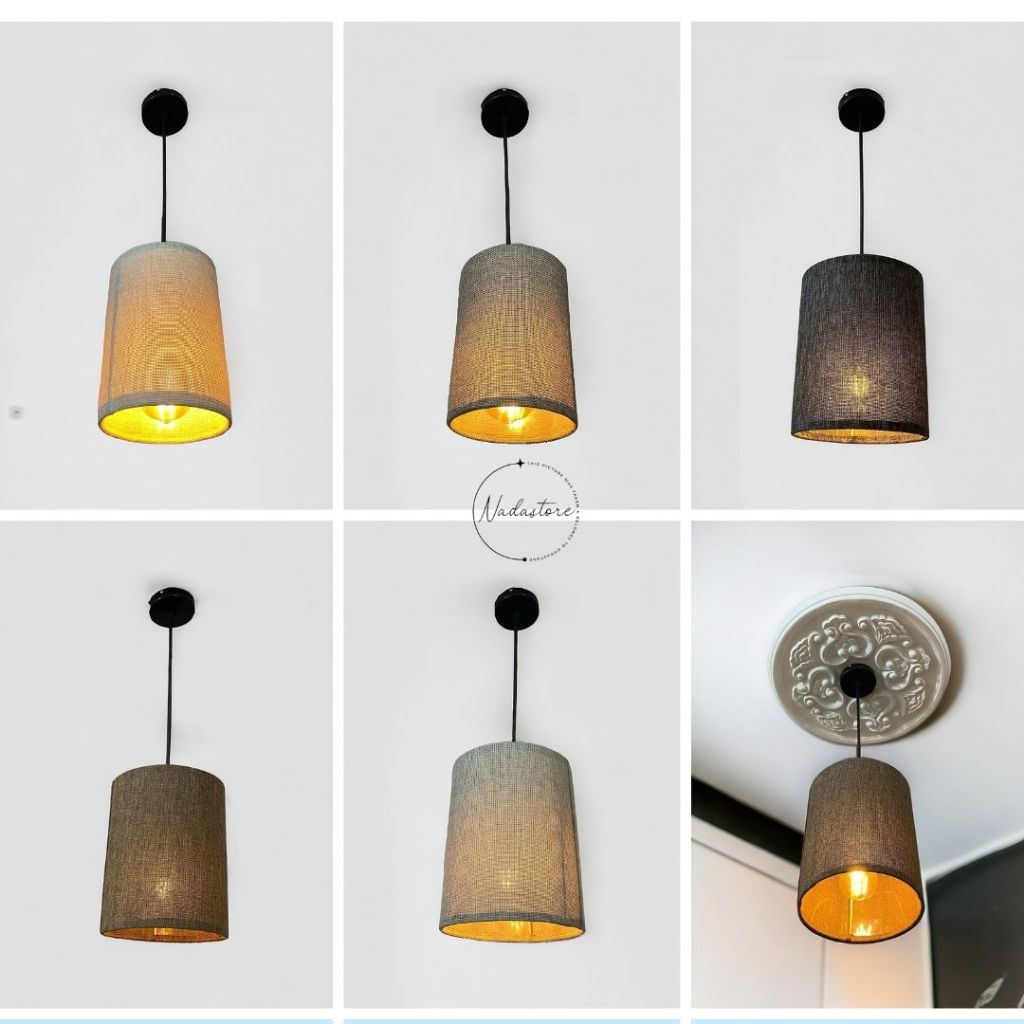 Jual Lampshade linen - Kap Lampu Meja / Table Lampshade a/ Kap Lampu Tidur Meja Hias Kamar ...