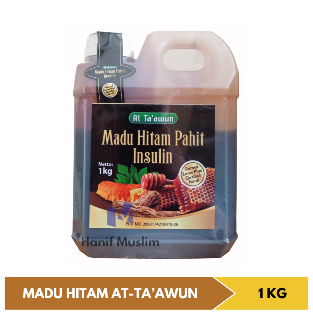 Jual Madu Hitam Pahit plus Propolis Daun Insulin 1KG Efektif Mengatasi ...