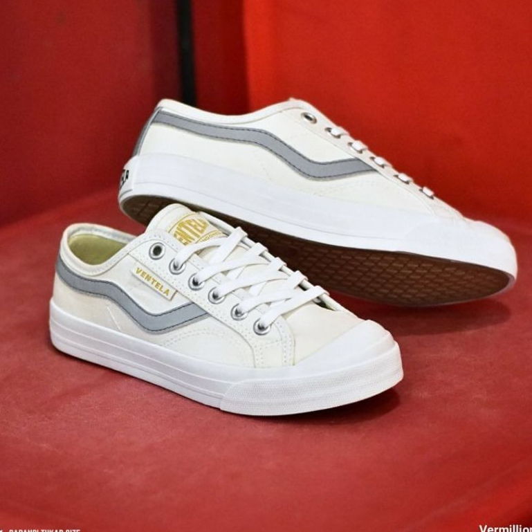 Jual Ventella new public low sepatu ventela white vantela putih ...