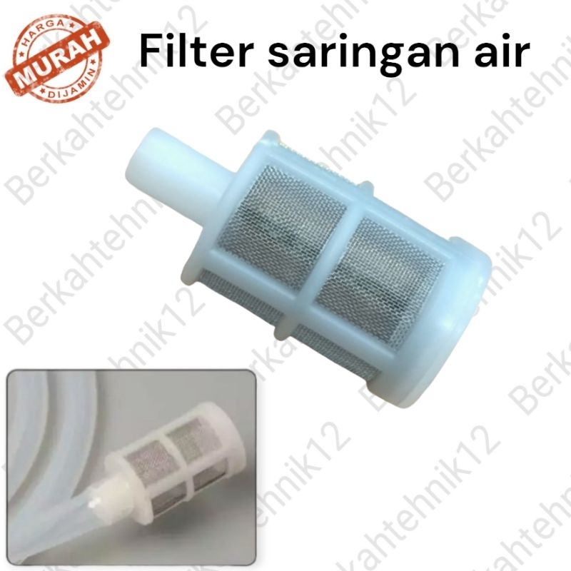 Jual FILTER POMPA AIR SARINGAN AIR INPUT SUCTION SELANG 10MM filter ...