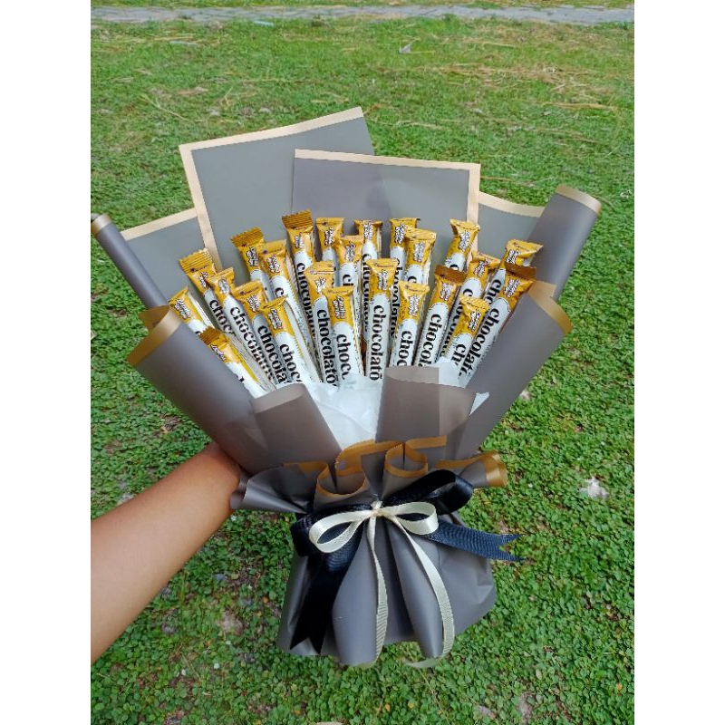 Jual BUKET SNACK / BUKET CHOCHOLATOS / BUKET JAJAN (harga sudah include ...