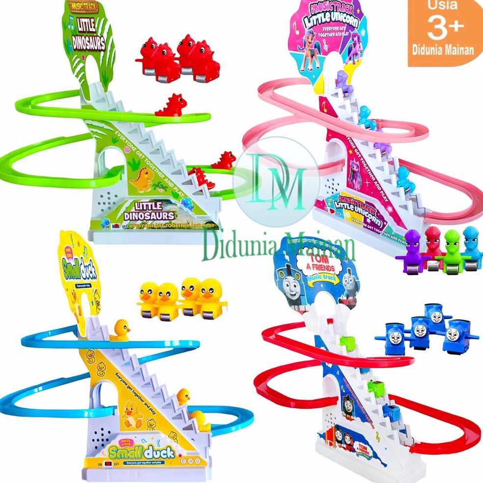 Jual LANGSUNG KIRIM Mainan edukasi anak bayi track seluncur bebek ...