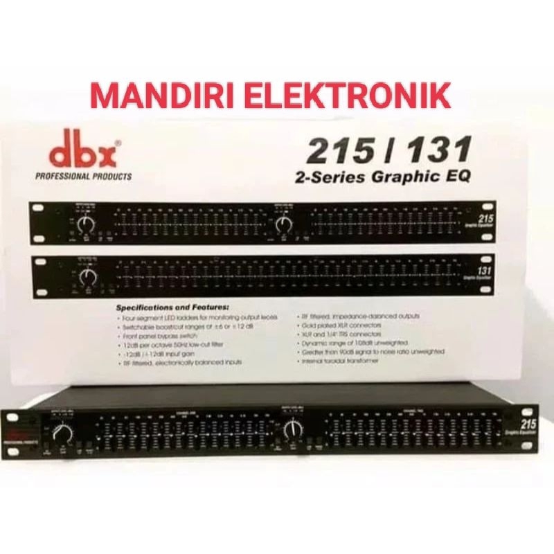 Jual EQUALIZER 215 SUB DBX | Shopee Indonesia