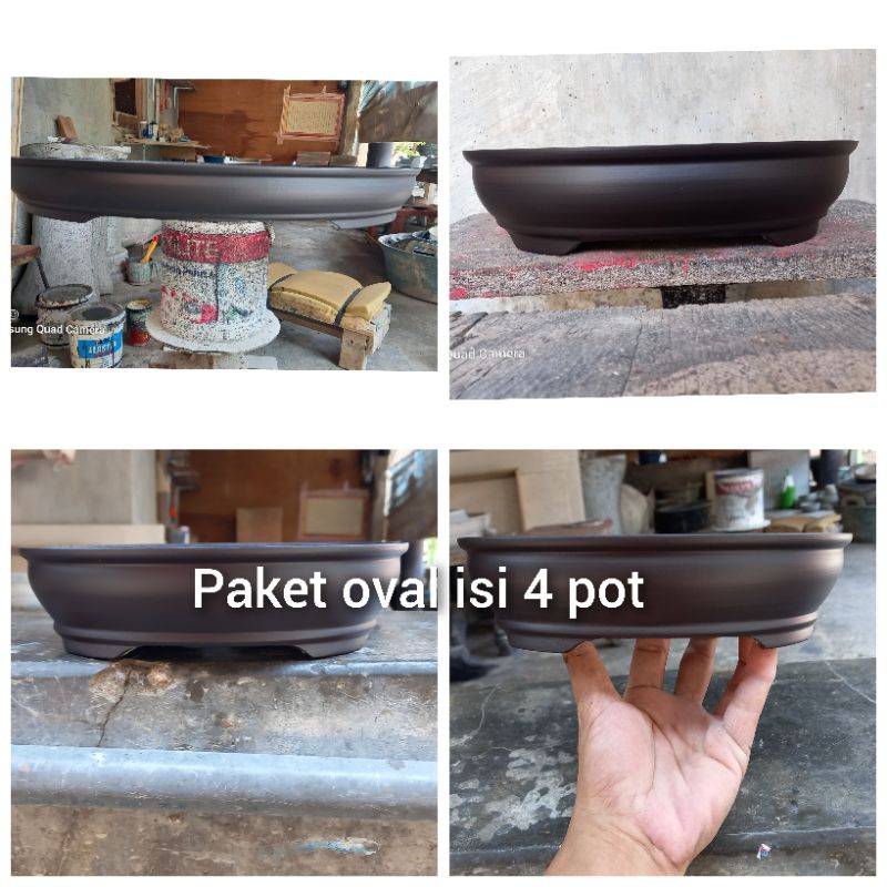 Jual POT BONSAI HARGA PAKET ISI 4 POT.LEBIH MURAH | Shopee Indonesia