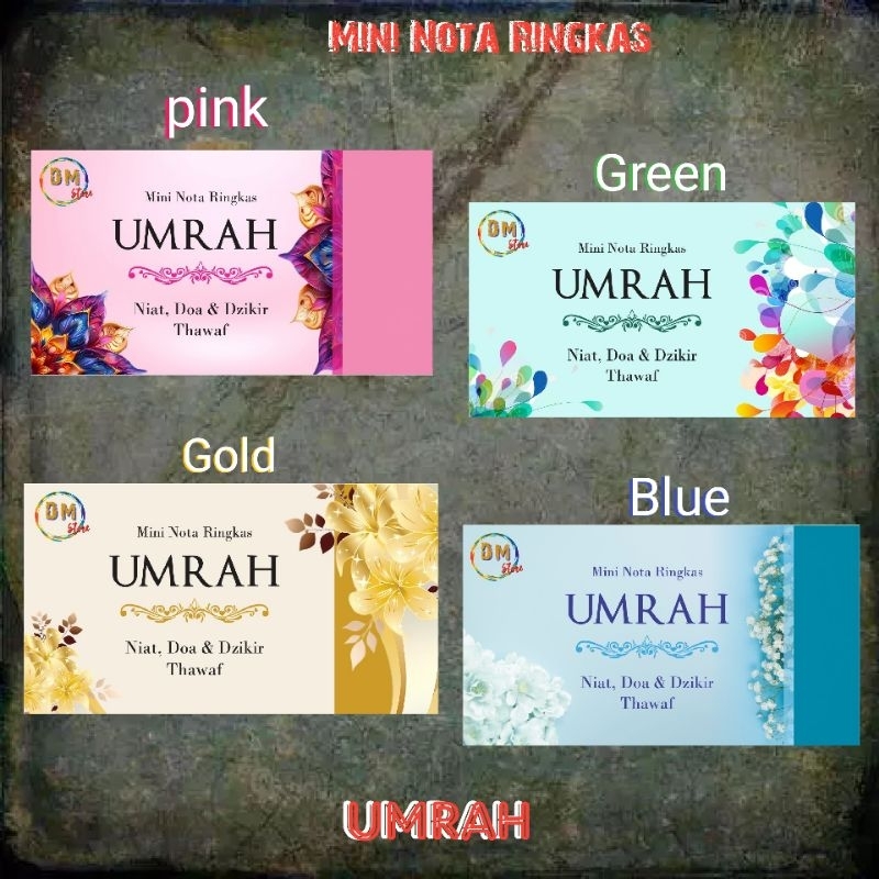 Jual mini nota umrah / Doa Doa untuk umroh | Shopee Indonesia