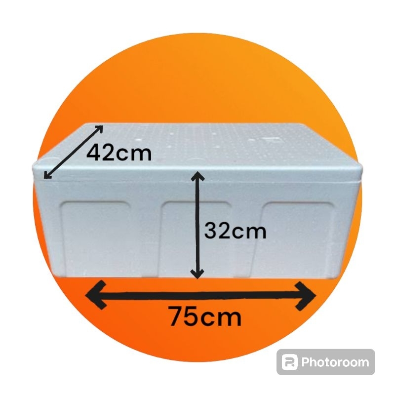 Jual styrofoam box 42x75x32cm / Styrofoam 42x75x32cm /Gabus box ...