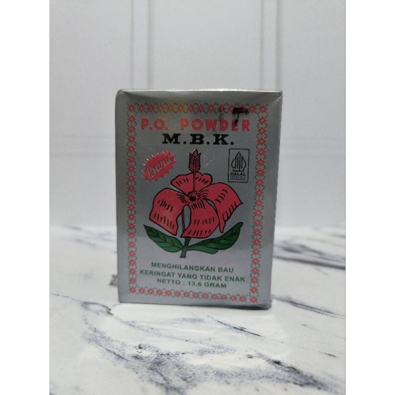 Jual HOT SALE !! BEDAK MBK POWDER BOX ISI 12 PCS (SILVER) | Shopee ...