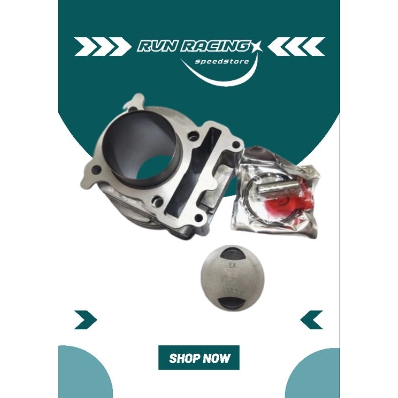 Jual PAKET BORE UP MIO BLOK SET PISTON 58.5 RACING NOKEN CAM RRA ... Jual PAKET BORE UP MIO BLOK SET PISTON 58.5 RACING NOKEN CAM RRA ...