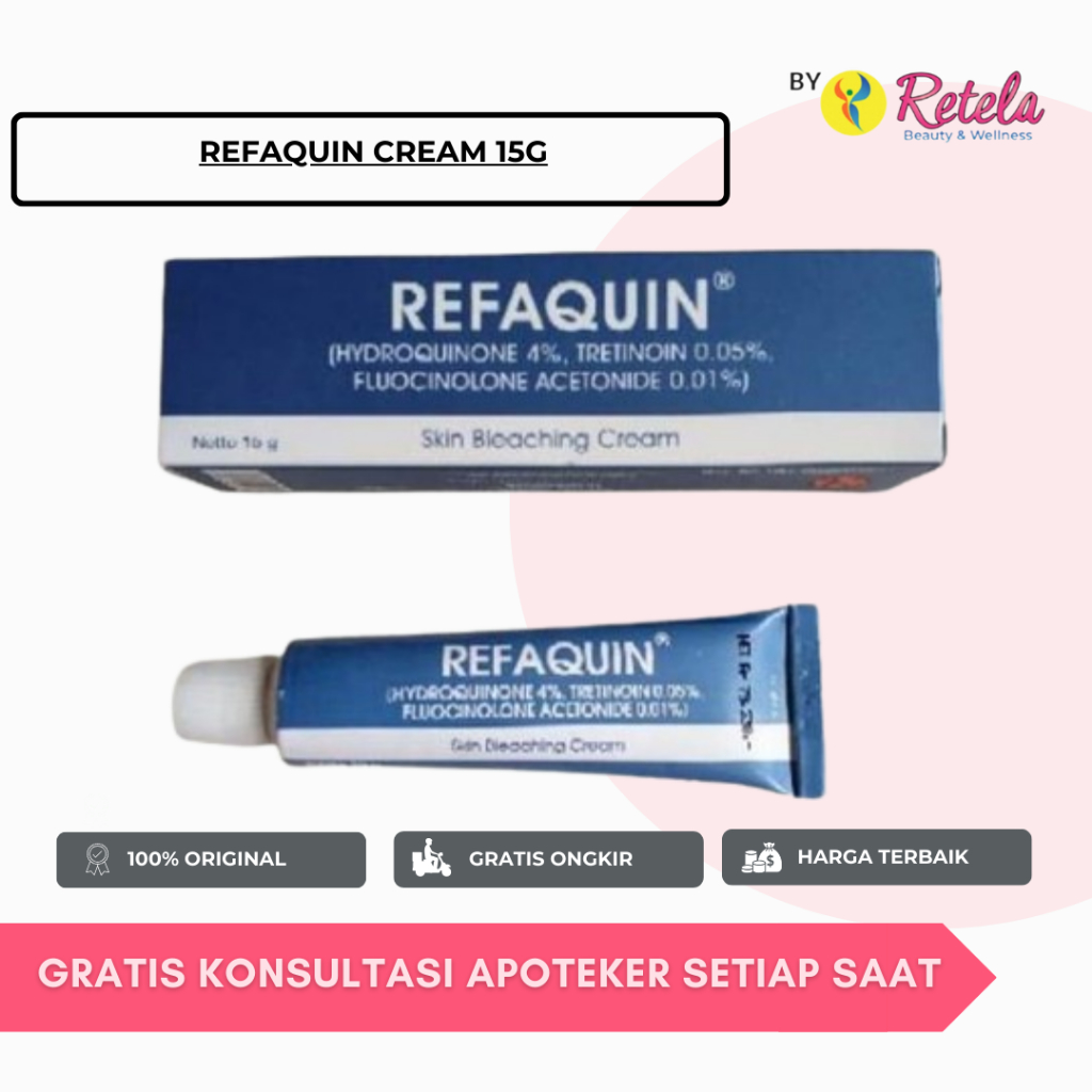 Jual REFAQUIN CREAM 15G | Shopee Indonesia