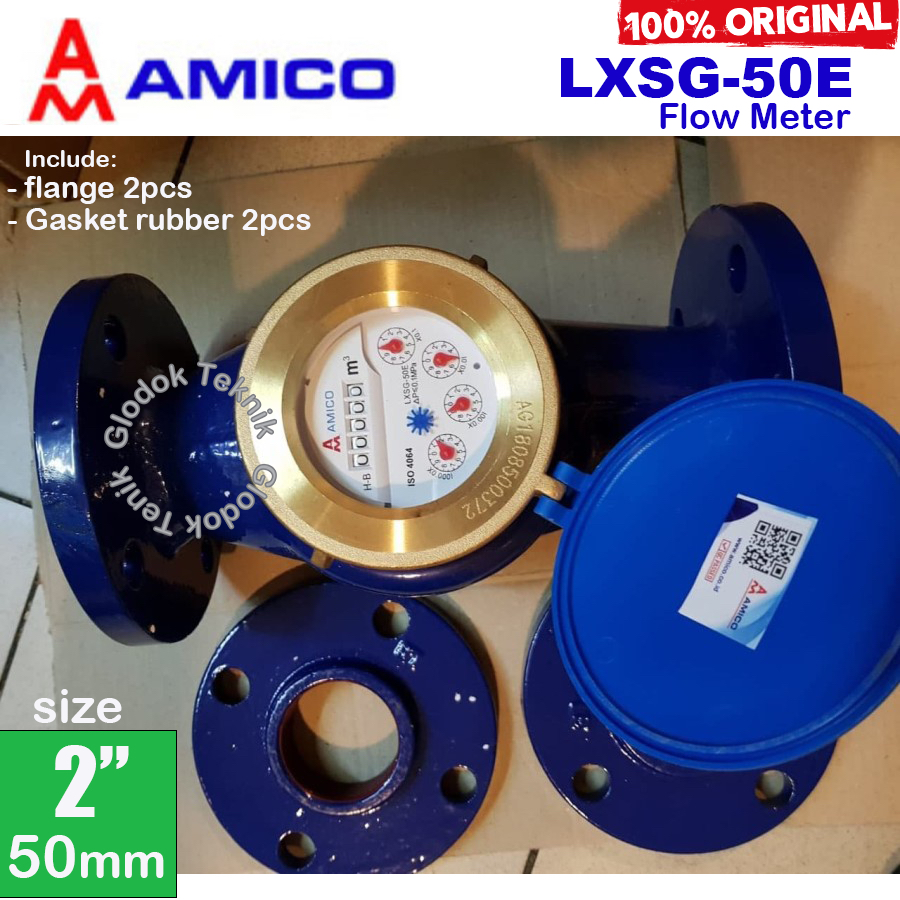 Jual Water Meter 2 inch Amico - Meteran Air - Flow Meter | Shopee Indonesia