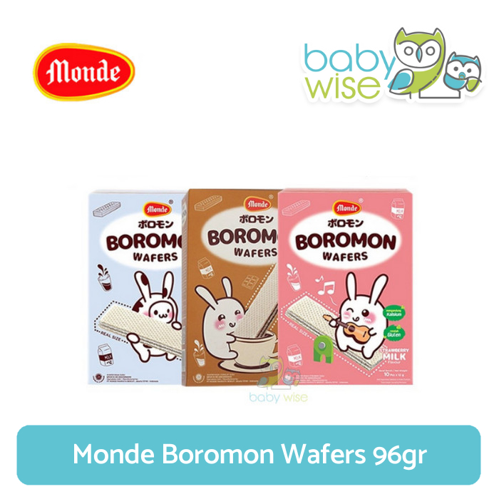 Jual Monde Boromon Wafers - Snack / Cemilan Anak Sehat | Shopee Indonesia
