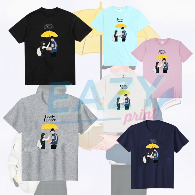 Jual KAOS PAYUNG KUNING SCENE LOVELY RUNNER KDRAMA BAJU TSHIRT MERCH ...