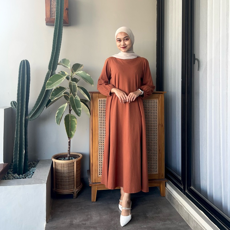 Jual ALYA DRESS BUSUI (ETALASE 2) | LONG DRESS | DRESS POLOS ...