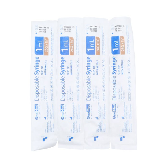 Jual Spuit 1 CC - Pipet 1 CC - Spet Syringe Disposable Sryinge Onemed ...
