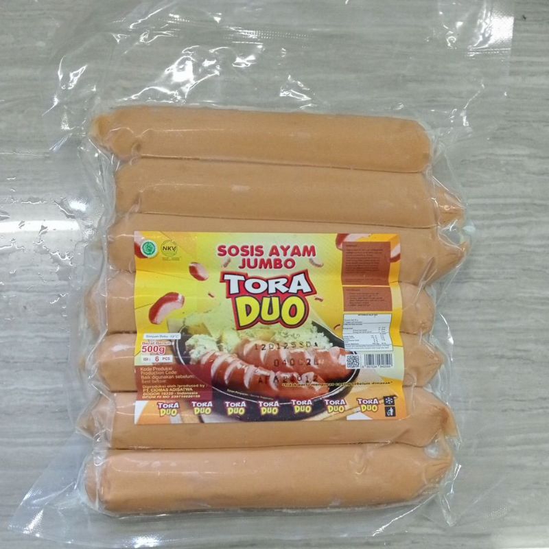 Jual TORA DUO Sosis Bakar Ayam isi 7 500g | Shopee Indonesia