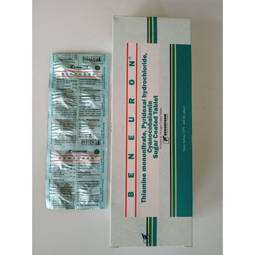 Jual ( BOX ) BENEURON 100 Tablet | Vitamin B1, B6, B12 | Mengatasi ...