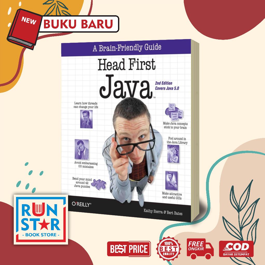 Jual Head First Java 2nd Edition - Kathy Sierra & Bert Bates | Shopee ...