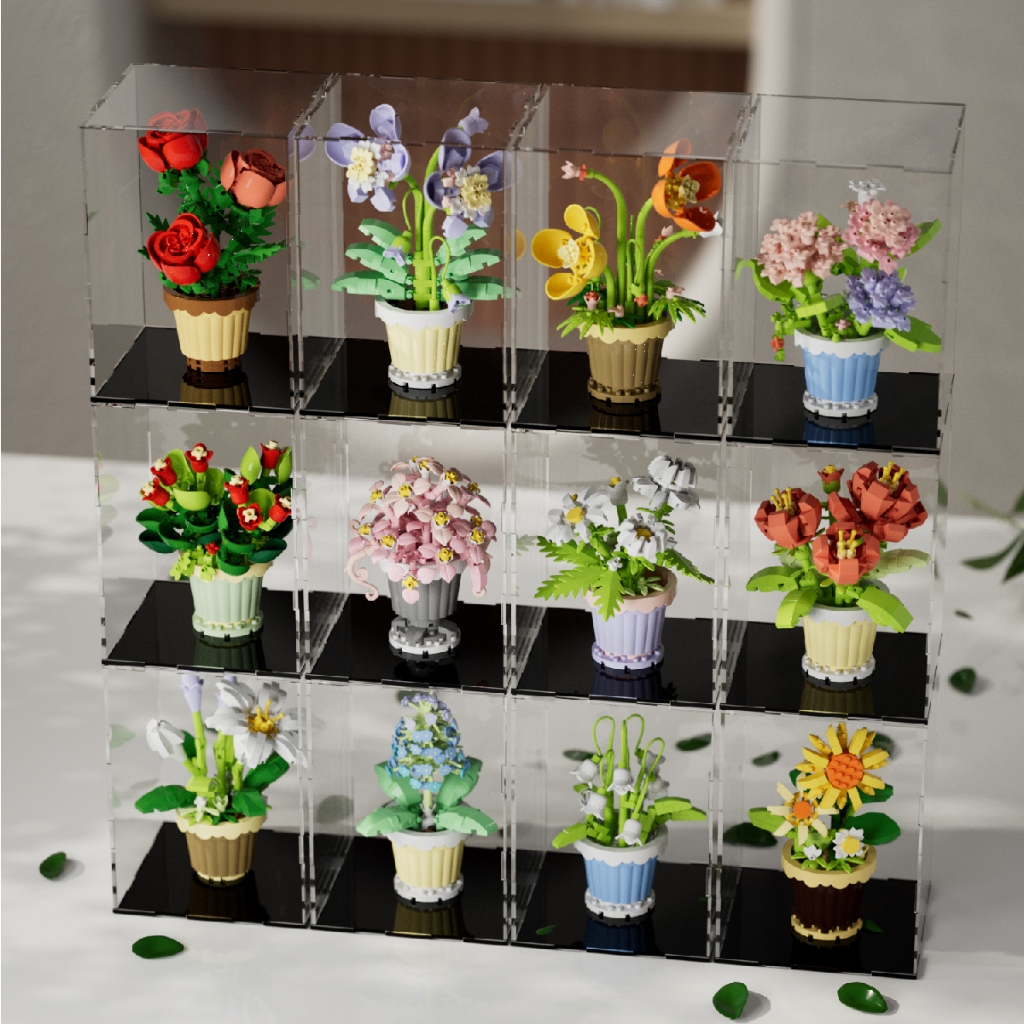 Jual CLC Flower Pot puzzle block brick Pot Bunga Balok Susun | Shopee ...