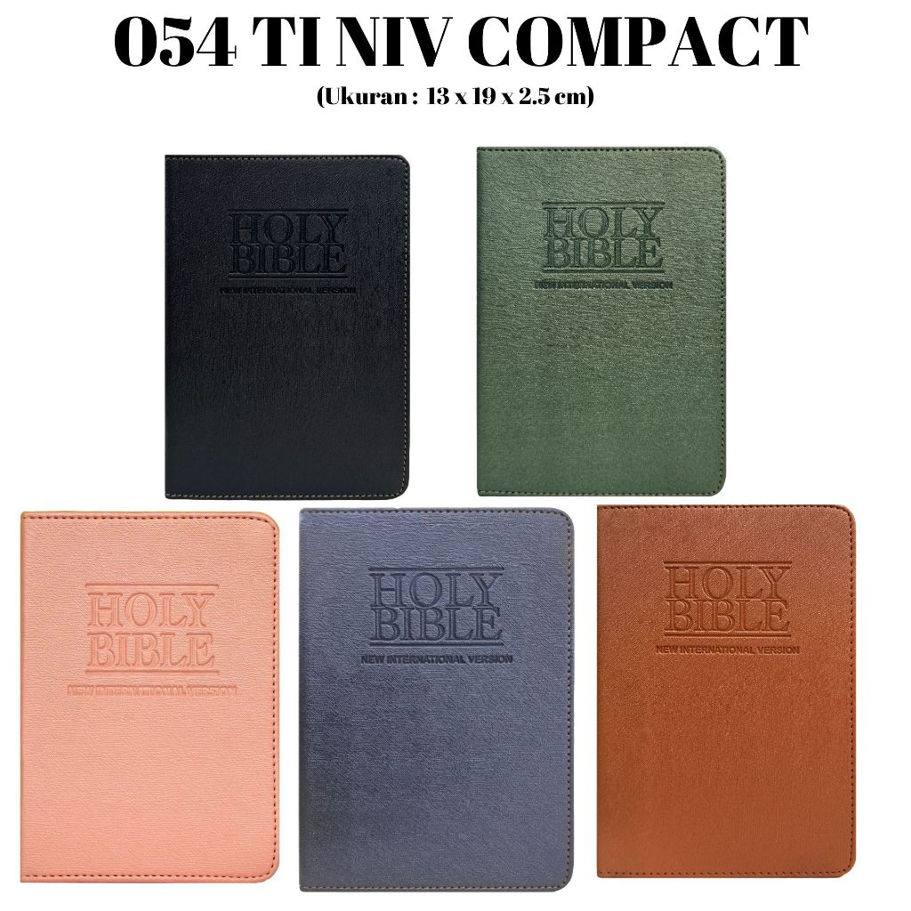 Jual 054 TI NIV COMPACT - HOLY BIBLE / NEW INTERNATIONAL VERSION (NIV ...