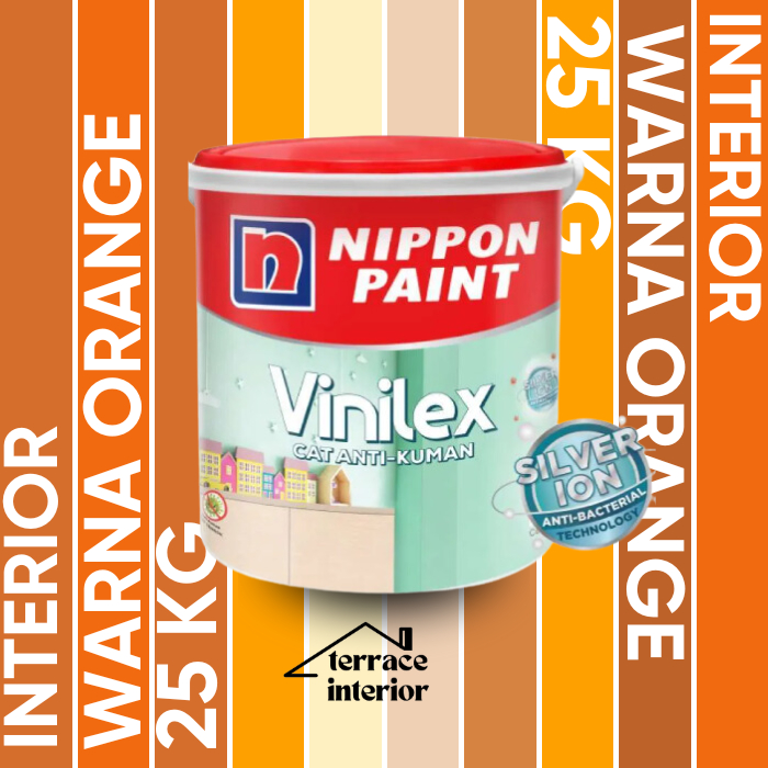 Jual Cat Tembok Vinilex Silver Ion Nippon Paint Interior Warna Orange ...