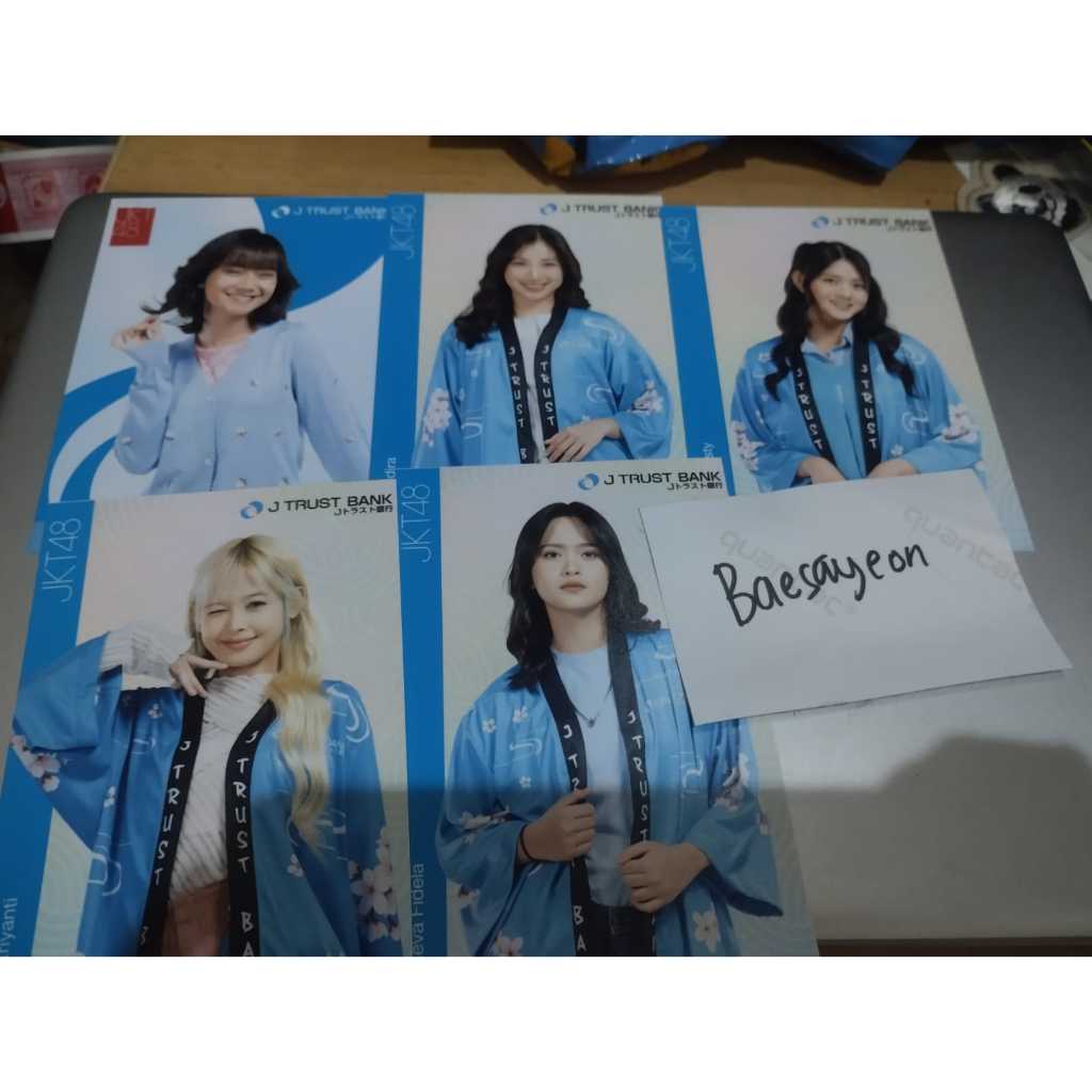 Jual official merch photopack JKT48 J TRUST BANK FREYA SHANI ADEL ...