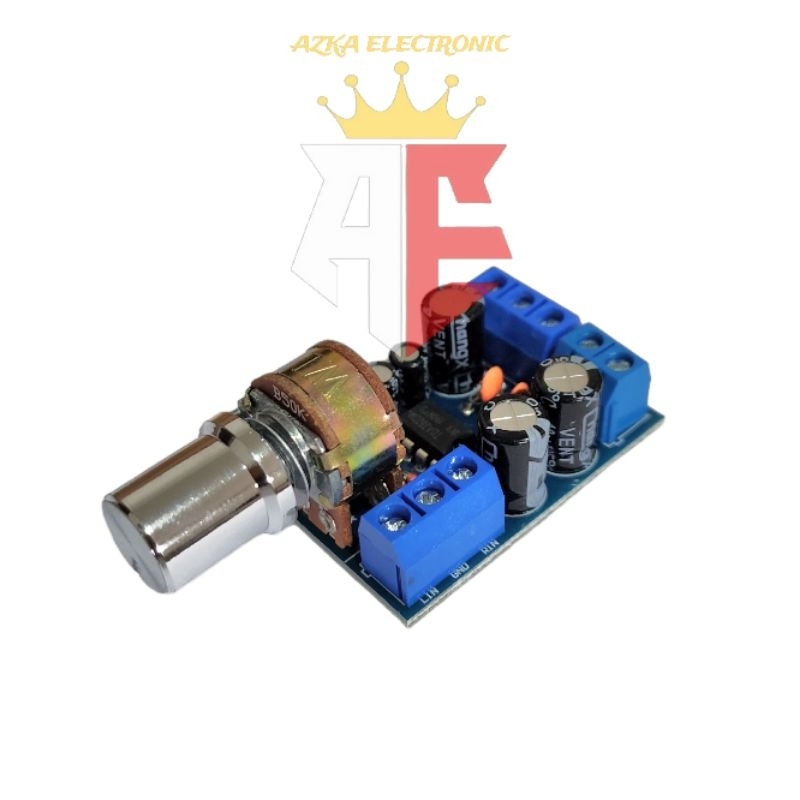 Jual Kit Modul Mini Power Amplifier Stereo TDA2822M TDA2822 | Shopee ...