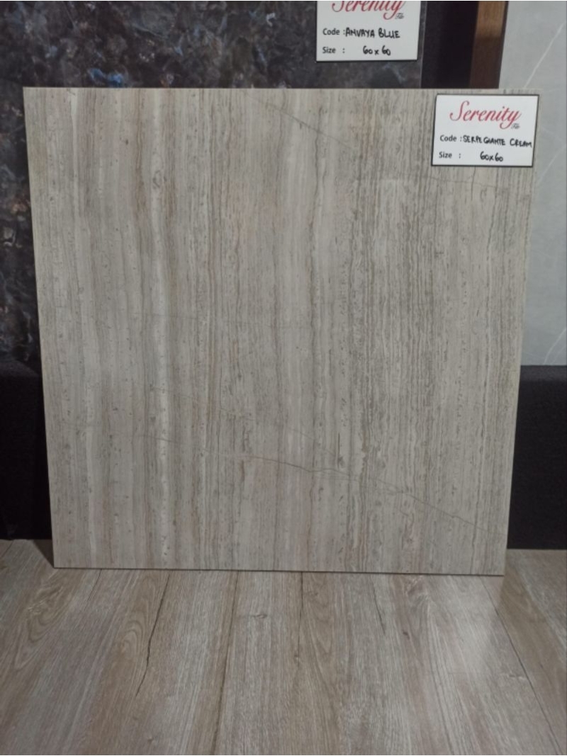 Jual Granit Serenity Serpegiante Cream Glossy 60x60 | Shopee Indonesia