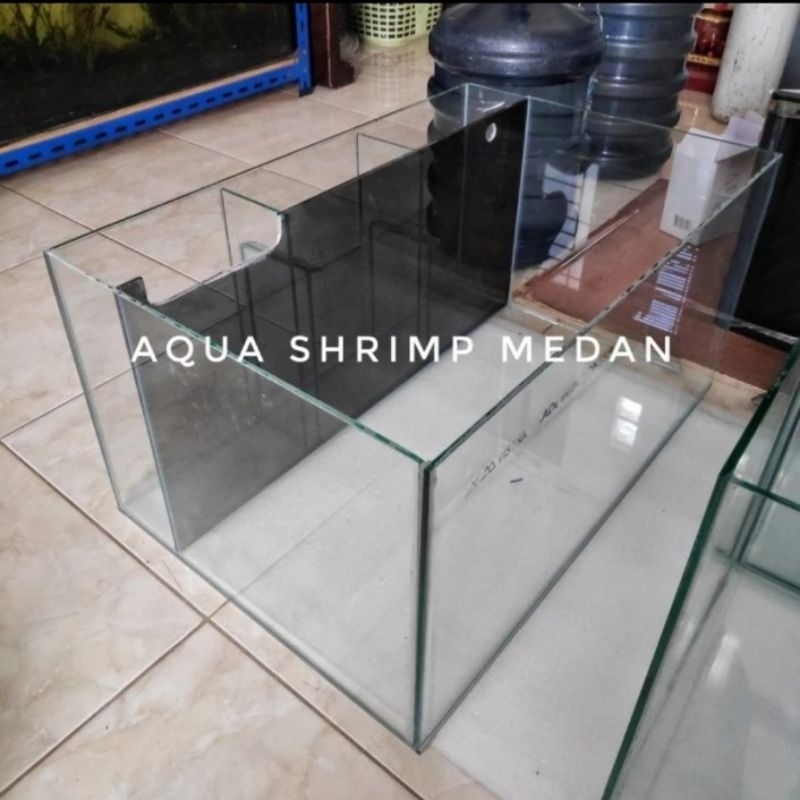 Jual Aquarium 60x40x30cm Sump Filter Belakang | Shopee Indonesia