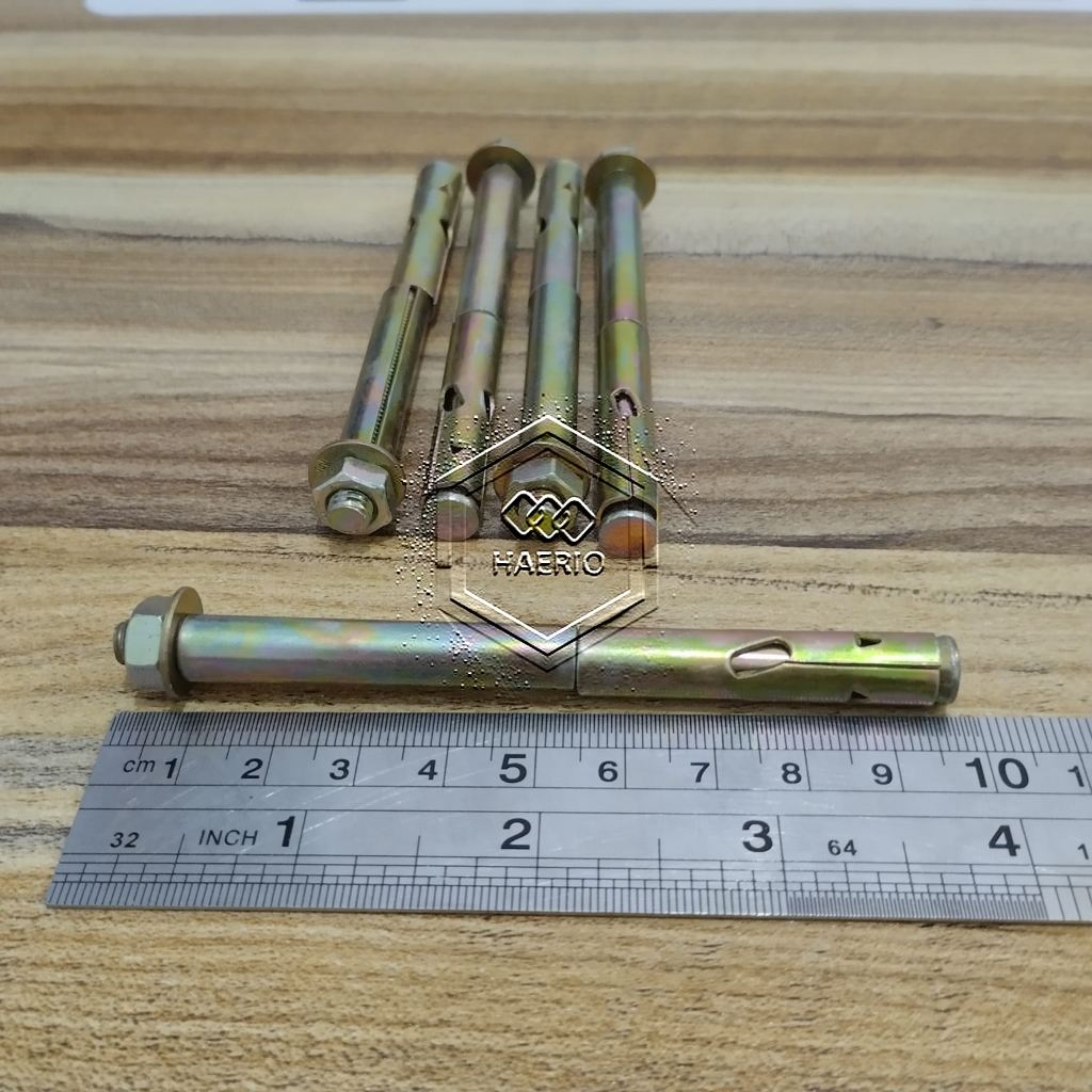 Jual DYNABOLT PANJANG 9,7CM KUNCI 10 M8X97 M8 X 97 9,7 CM DINABOLT 8X97 ...