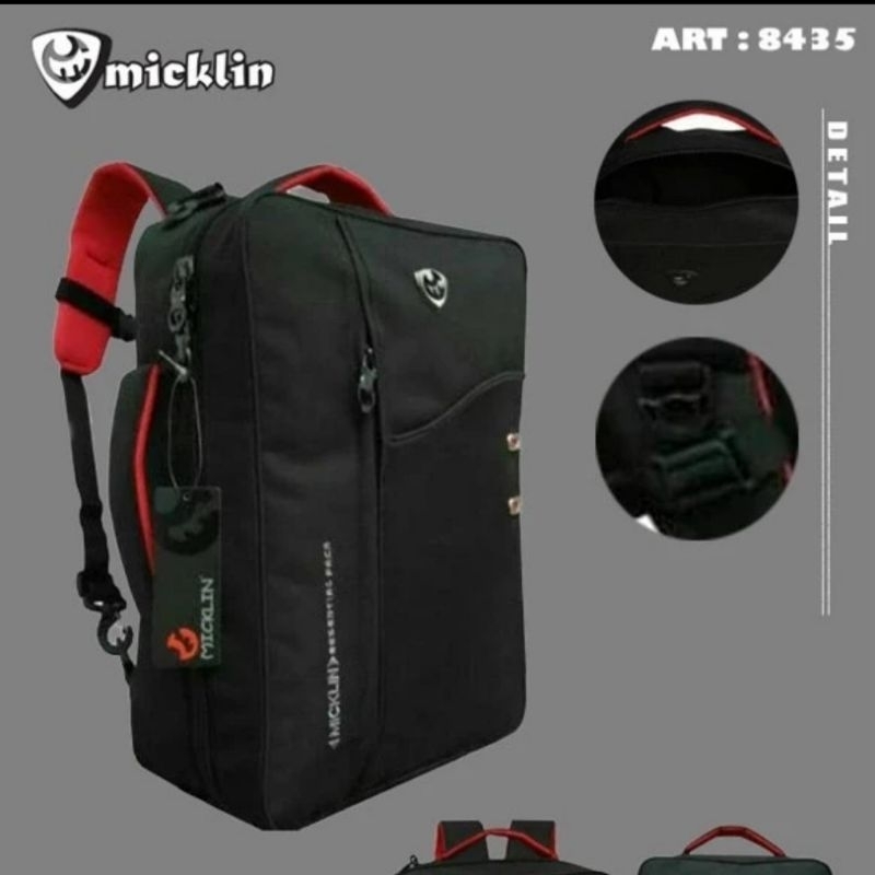 Jual Tas laptop multifungsi (3 in 1) bisa untuk ransel selempang dan ...