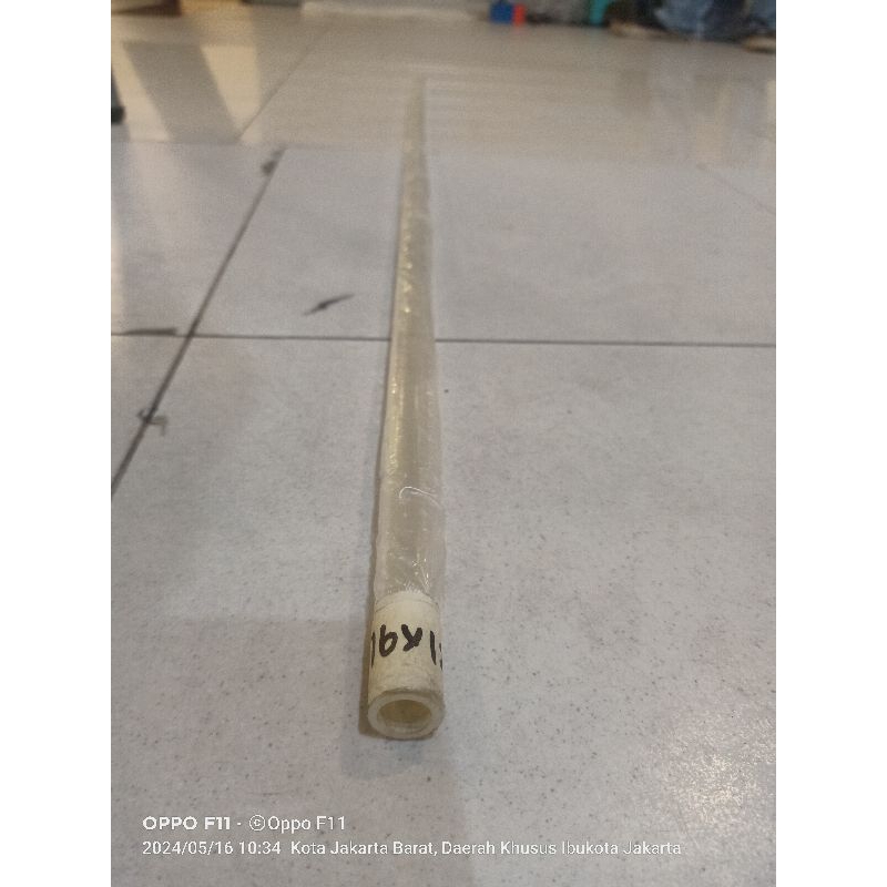 Jual Pipa Akrilik OD 16mm x ID 12mm Panjang 1 Batang Panjang 2 Meter | Shopee Indonesia