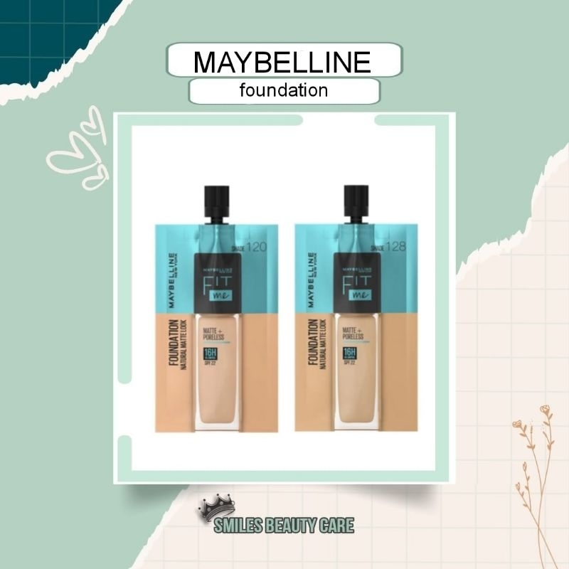 Jual Maybelline Fit Me Matte + Poreless Foundation Sachet Shade 220 ...
