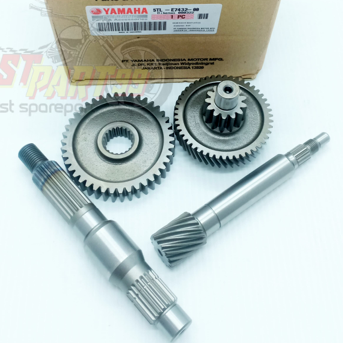 Jual Gigi Rasio Set 5TL yamaha Mio Sol Mio Karbu Mio Sporty Gear mio ...