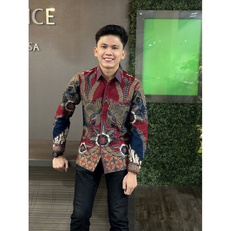 Jual new motif cicalinyokh model slimfit batik exclusive full jaitan ...