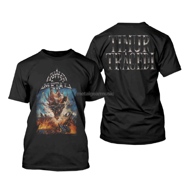 Jual POWER METAL timur tragedi - TSHIRT TS ORIGINAL | Shopee Indonesia