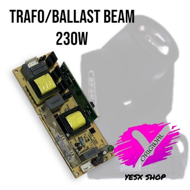 Jual Trafo / Ballast Beam 230W Sparepart Untuk Lampu Laser | Shopee ...