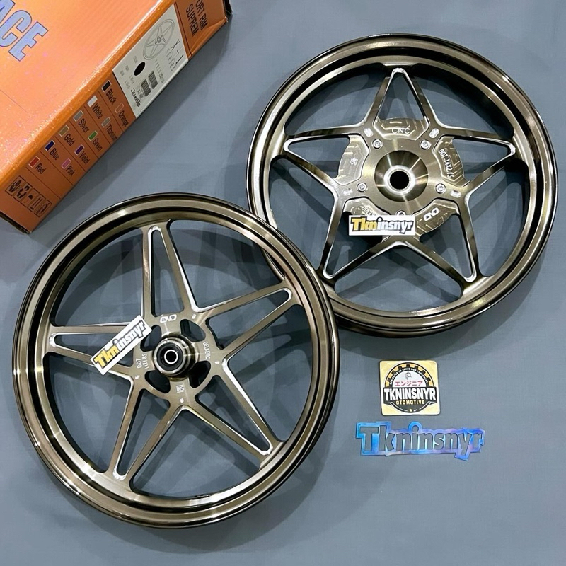 Jual Velg CND X1 Delkevic 1.85/2.15 Model Bintang Alumunium CNC Vario ...