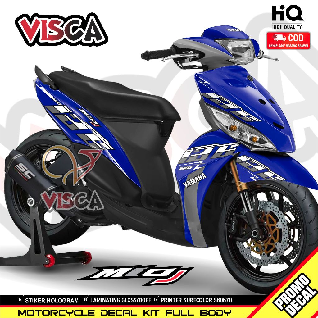 Jual Decal Mio J Full Body Stiker Mio J Variasi Full Body Striping Mio ...