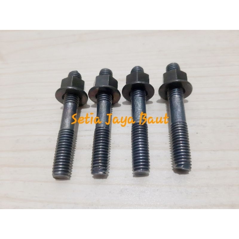 Jual Baut tanam blok head rx king ( baut + mur ) | Shopee Indonesia