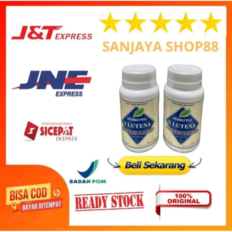 Jual S.lutena Asli - Super Lutena / Slutena Softgel Obat Mata Original ...