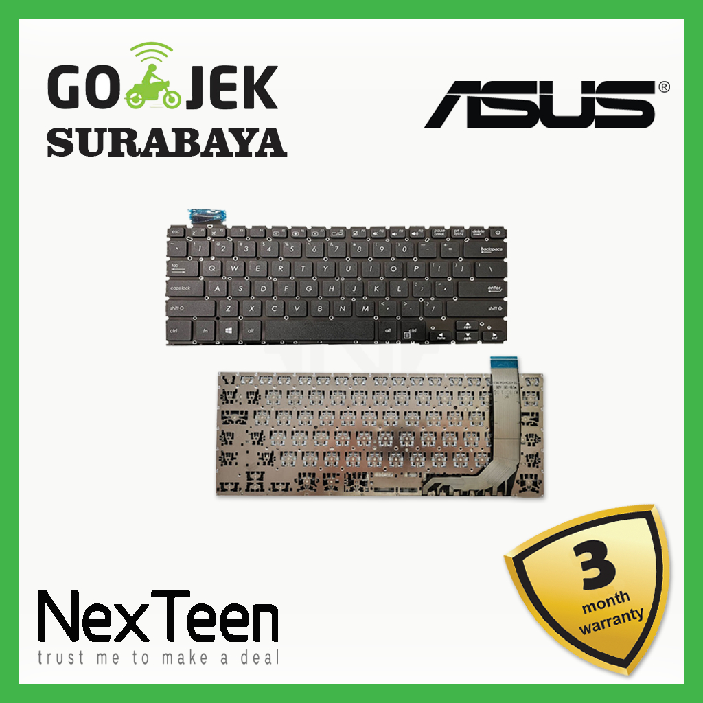 Jual Original Keyboard Asus Vivobook X407 X407M X407MA X407U X407UF ...