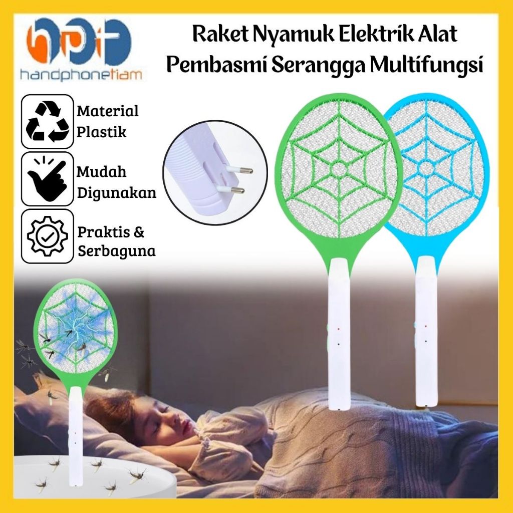 Jual Raket Nyamuk Elektrik Alat Perangkap Pengusir Hama Mosquito Trap ...