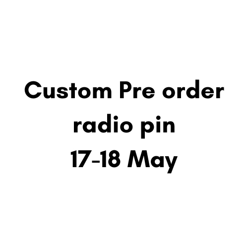 Jual Custom Pre order radio pin | Shopee Indonesia