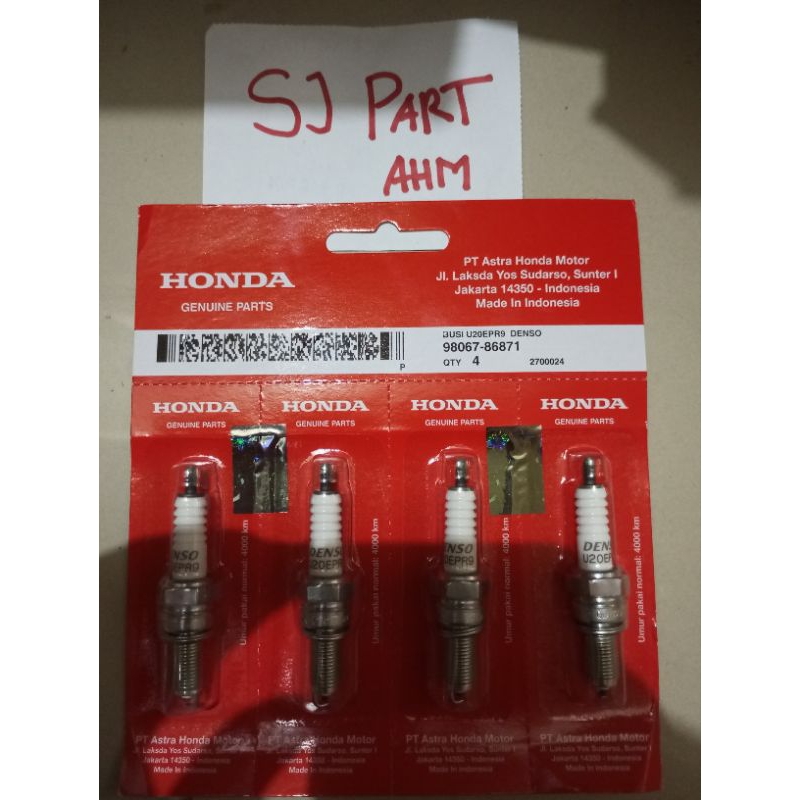 Jual 98067-86871 Busi – SPARK PLUG U20EPR9 (DS) Denso Busi Karisma ...