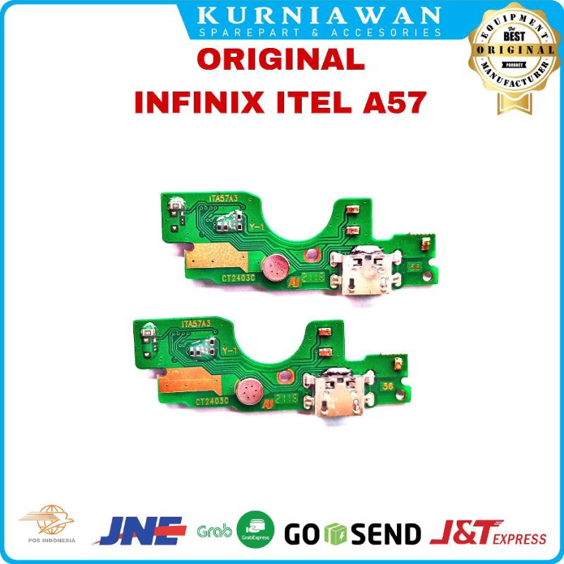 Jual Konektor Charger Infinix Itel A57 Pcb Board Usb Papan Con Cas Mic ...
