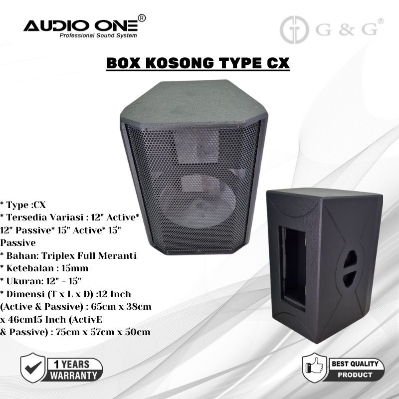 Jual Box kosong Fullrange Type CX - Box Kosong Kayu Full Triplex 10 12 ...