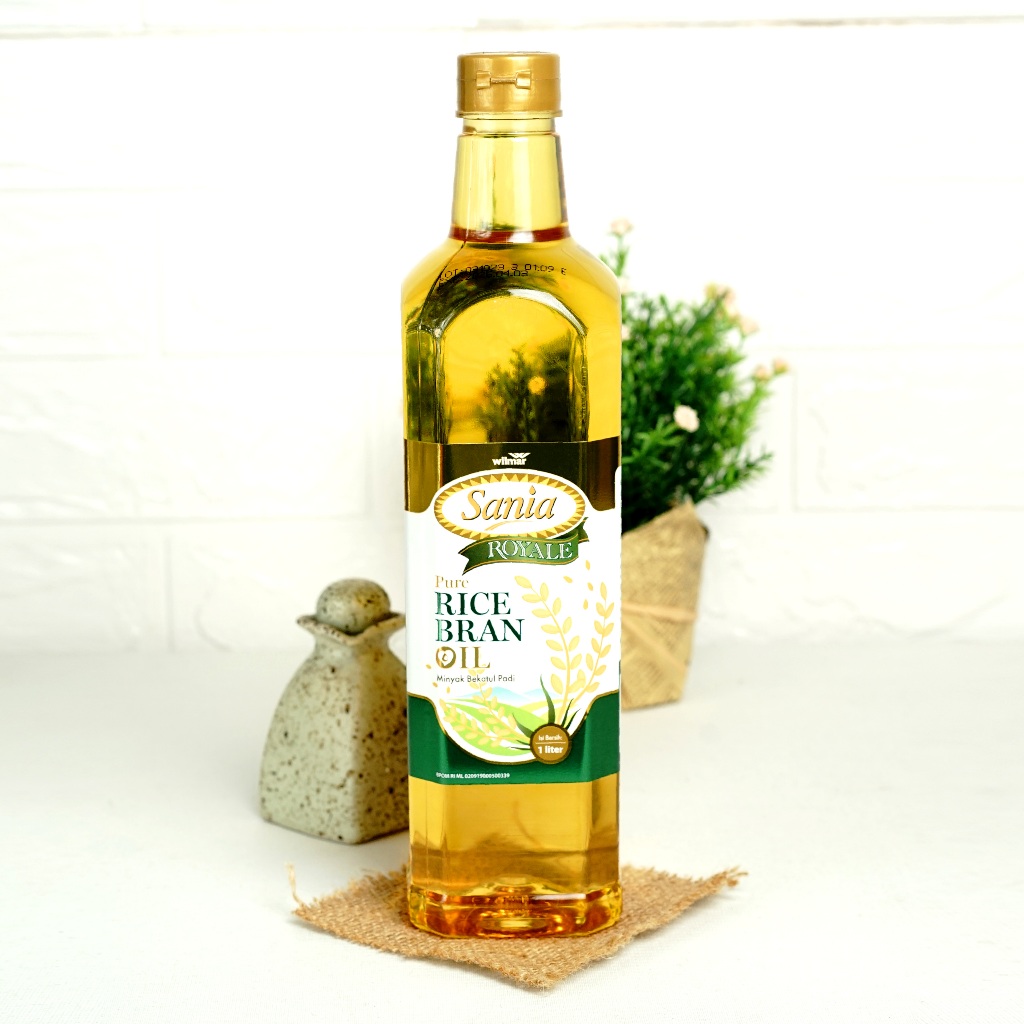 Jual Sania Royale Pure Rice Bran Oil 1 liter | Shopee Indonesia