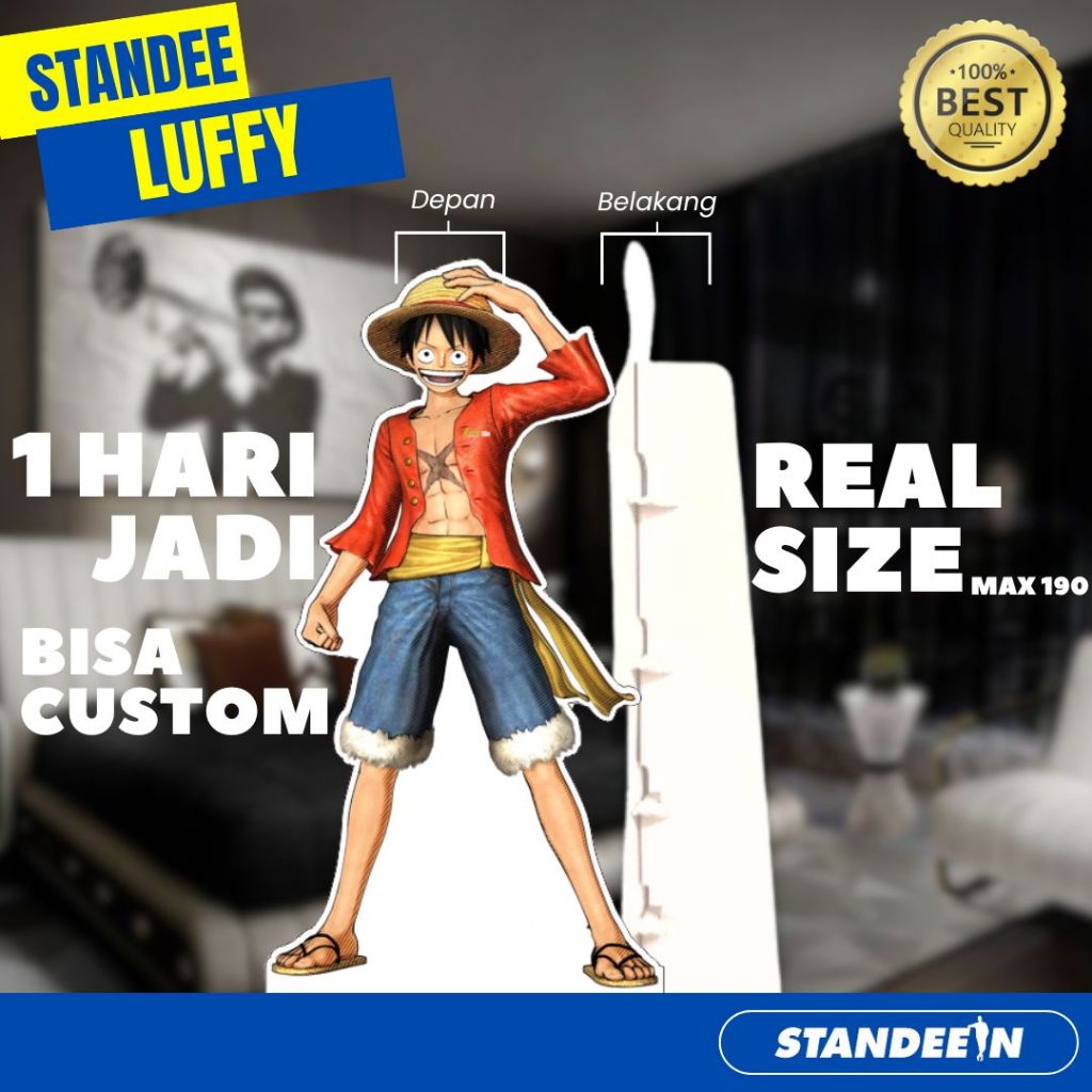 Jual Standee Anime One Piece / Anime Standee Figure One Piece Luffy ...