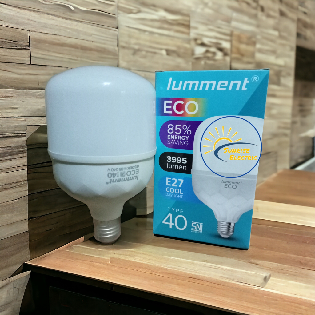 Jual Lumment Eco Lampu Bohlam LED 40 Watt Cool daylight | Shopee Indonesia